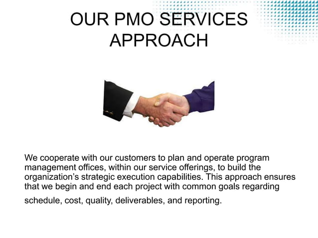PMO services | PPT