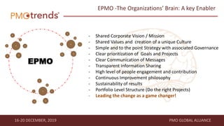EPMO: Putting the pieces together as true game changer! | PDF
