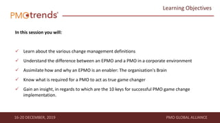 EPMO: Putting the pieces together as true game changer! | PDF