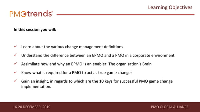 EPMO: Putting the pieces together as true game changer! | PDF ...