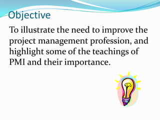 PMP selected topics and ideas | PPTX