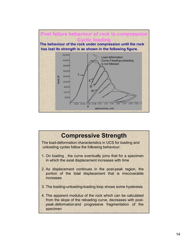 Physico-Mechanical properties of rock materials | PDF | Geology | Science