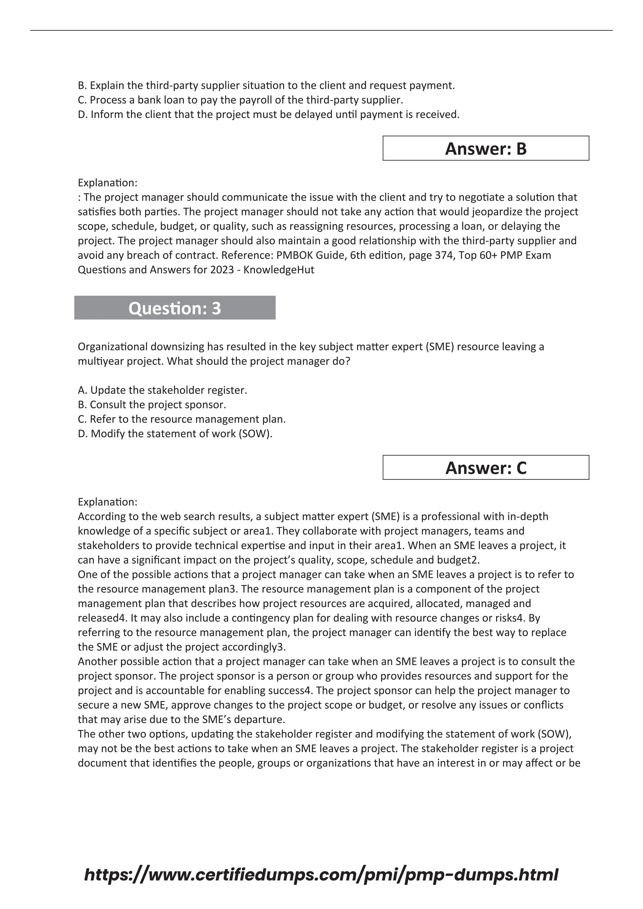 Master the PMI-PMP Exam - Your Comprehensive Guide to Project Management Certification | PDF