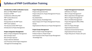 PMP Certification Training in Liege | PPT