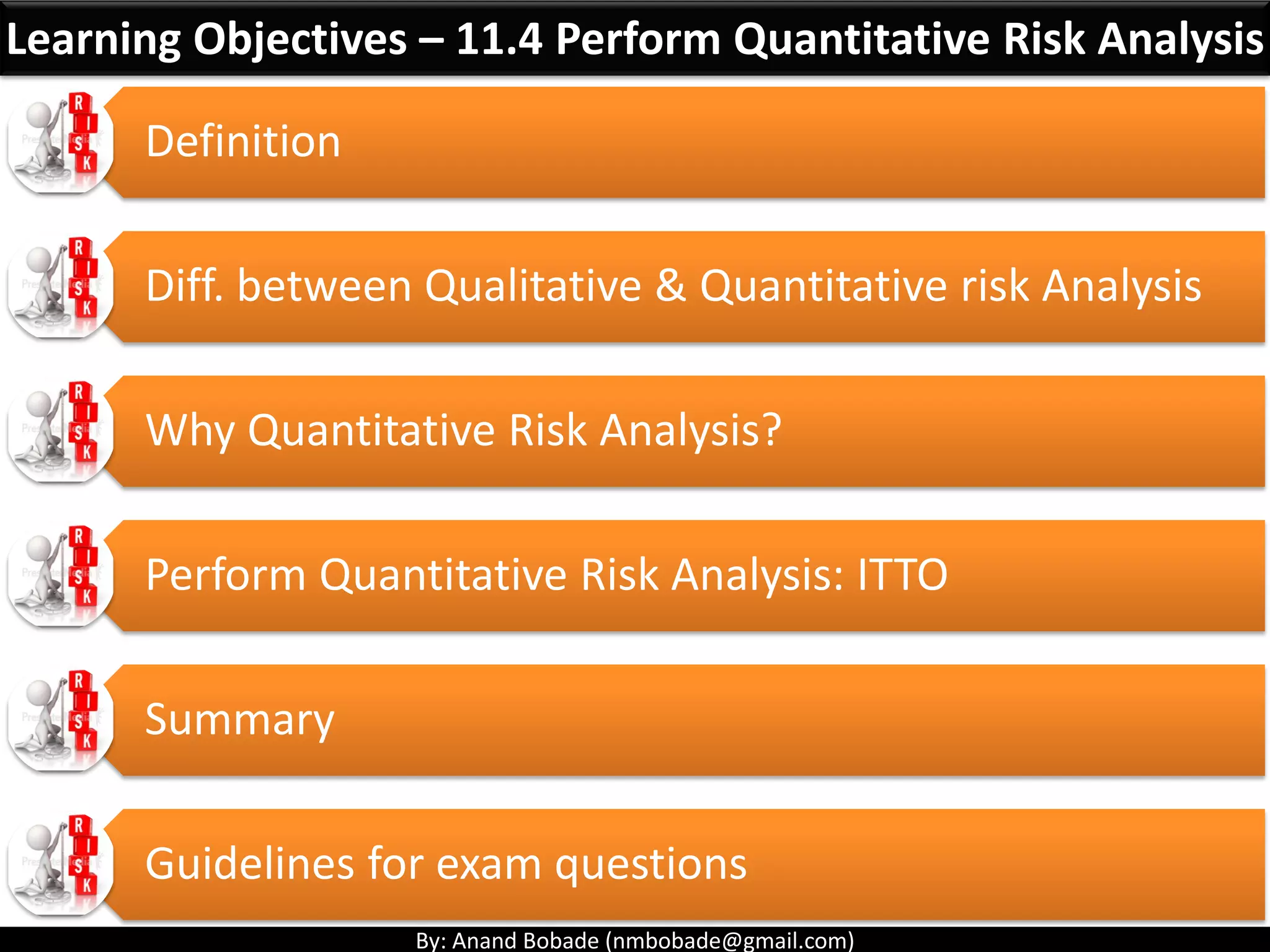 Pmp chap 11 - project risk management - Part 2 | PDF