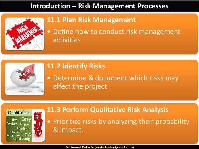 Pmp chap 11 - project risk management - Part 2