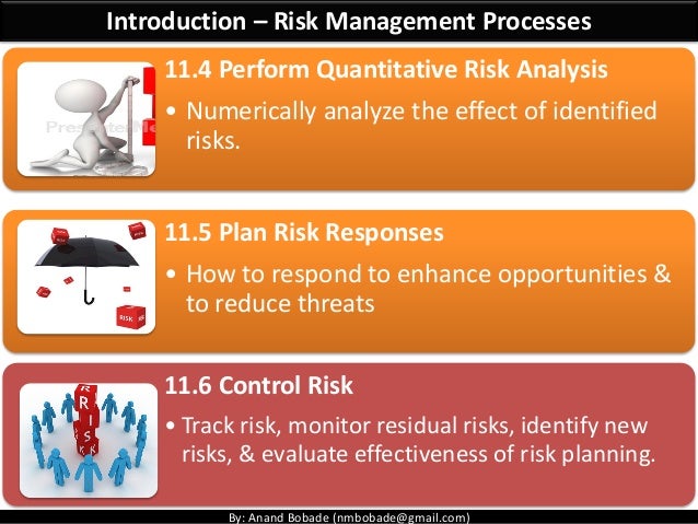 Pmp chap 11 - project risk management - Part 2