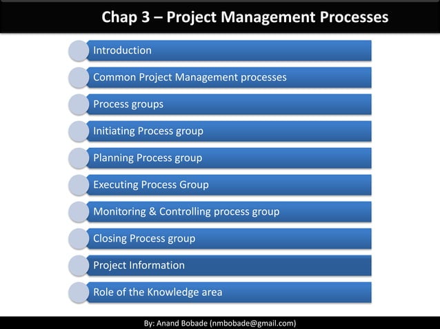 PMP Chap 3 - Project Management Processes | PDF