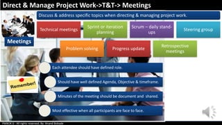 Chap 4.3 Direct and Manage Project work | PDF