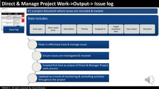 Chap 4.3 Direct and Manage Project work | PDF