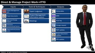 Chap 4.3 Direct and Manage Project work | PDF