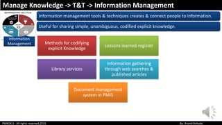 chap 4.4 Manage knowledge | PPT