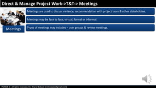 Chap 4.5 Monitor and Control Project Work | PDF