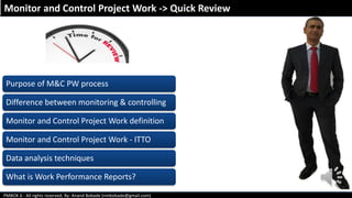 Chap 4.5 Monitor and Control Project Work | PDF
