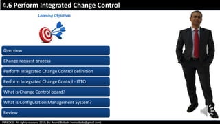 Chap 4.6 Perform Integrated Change Control | Pdf