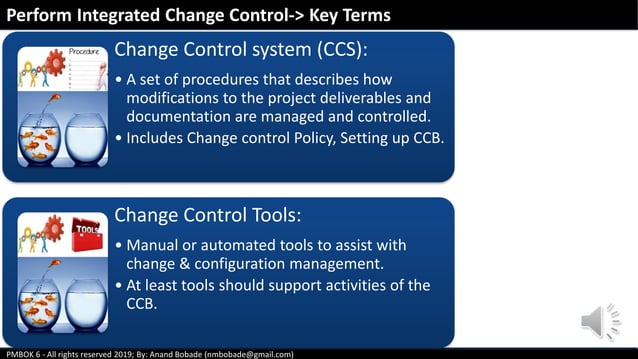 Chap 4.6 Perform Integrated Change Control | PDF | Computing ...