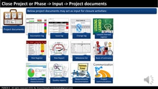 Chap 4.7 Project or Phase Close | PDF | Business | Business and Finance