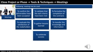 Chap 4.7 Project or Phase Close | PDF | Business | Business and Finance