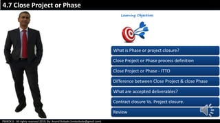 Chap 4.7 Project or Phase Close | PDF | Business | Business and Finance
