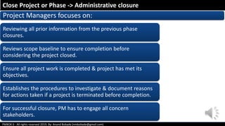Chap 4.7 Project or Phase Close | PDF | Business | Business and Finance