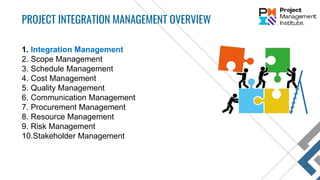 PMP-Integration Management area | PPT
