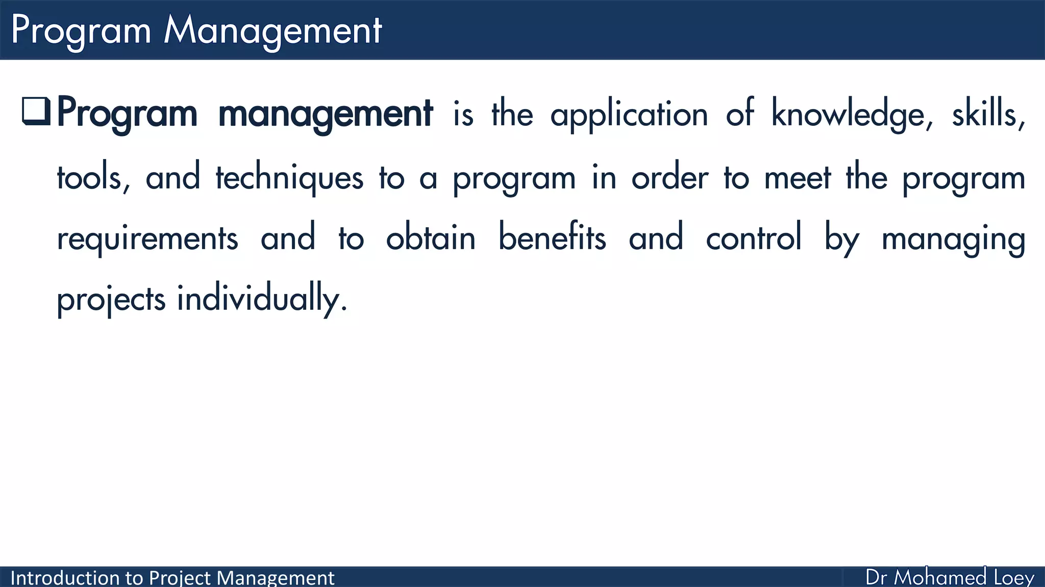 PMP Lecture 1: Introduction to Project Management | PDF