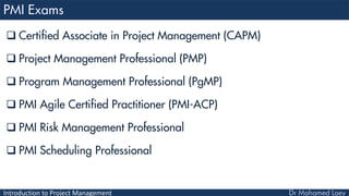PMP Lecture 1: Introduction to Project Management | PDF