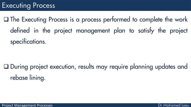 PMP Lecture 3: Project Management Processes | PDF