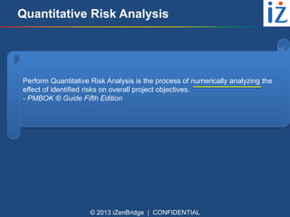 Risk Analysis : PMP- Project Risk Management | PDF | Business ...