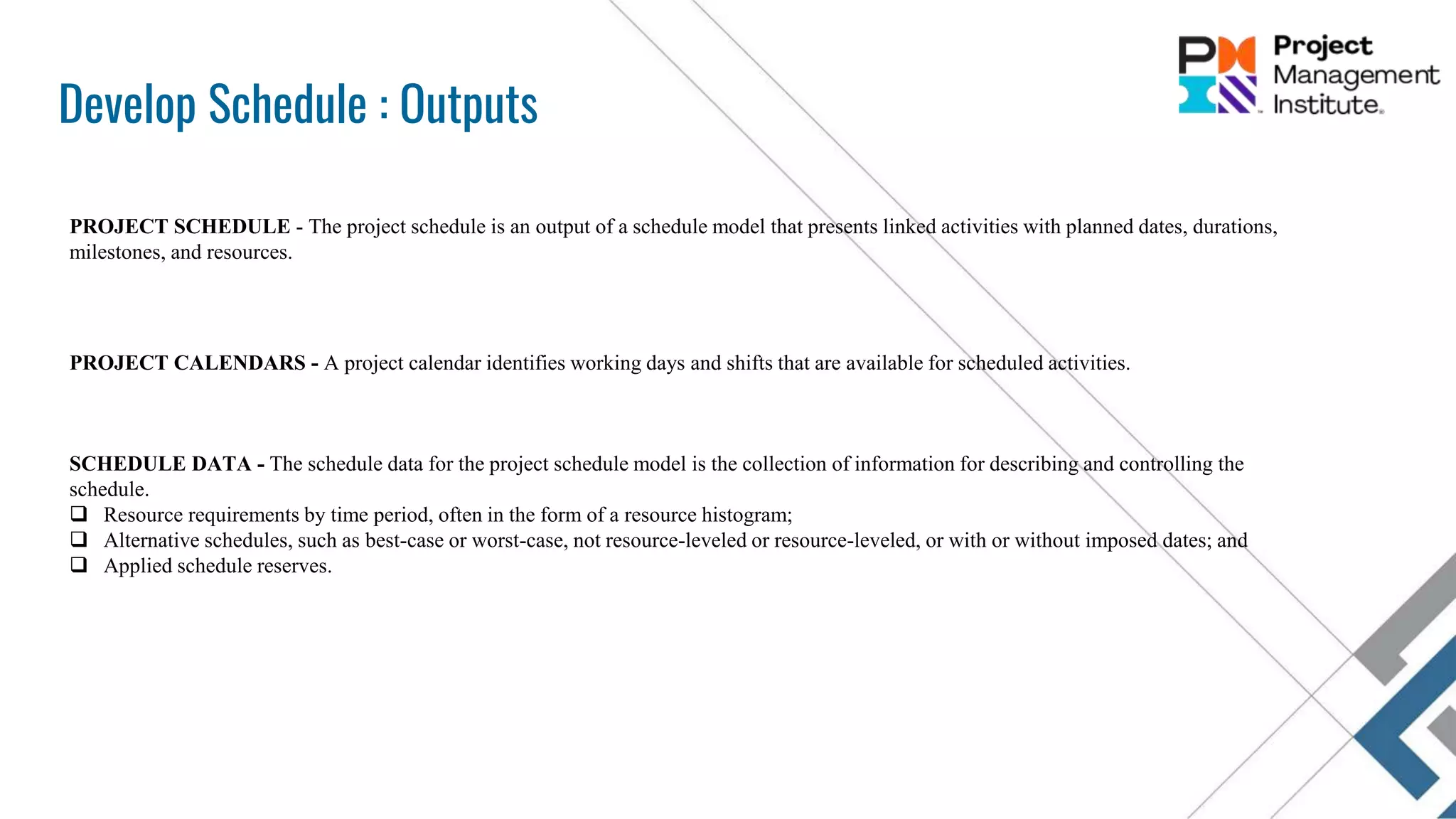 PMP-Schedule Management area | PPTX