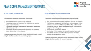 PMP-Scope Management area | PPT
