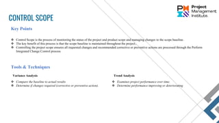 PMP-Scope Management area | PPT