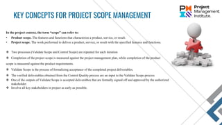PMP-Scope Management area | PPT