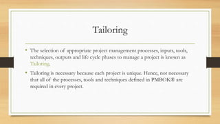 PMP as per PMBOK 6 | PPT