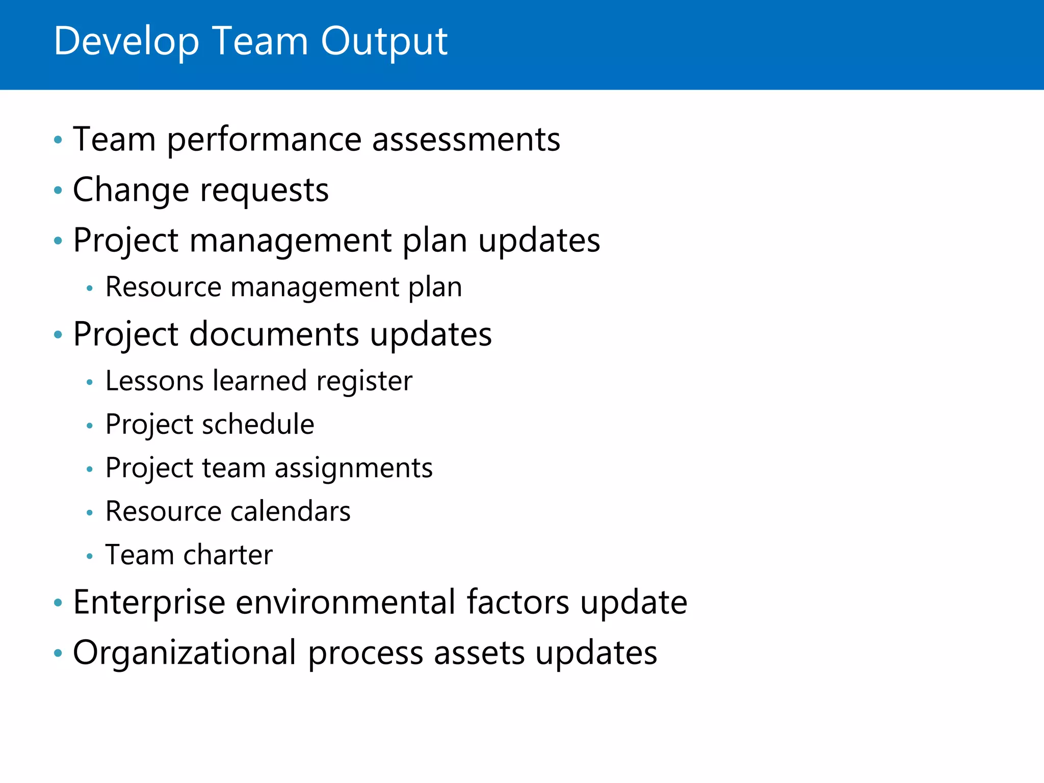 Project Resource Management - PMBOK6 | PPTX