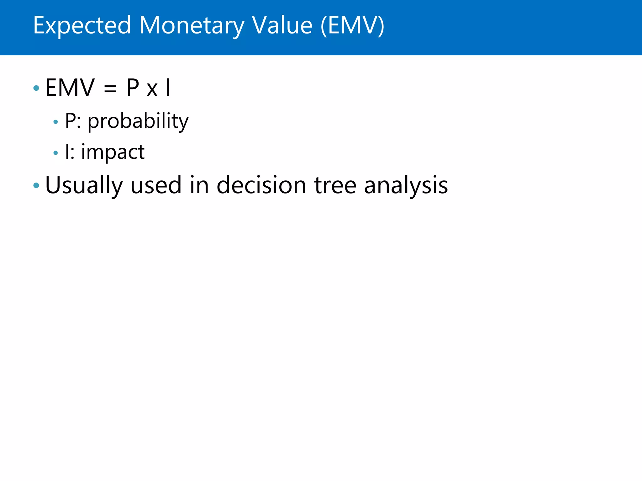Project Risk Management - PMBOK6 | PPTX