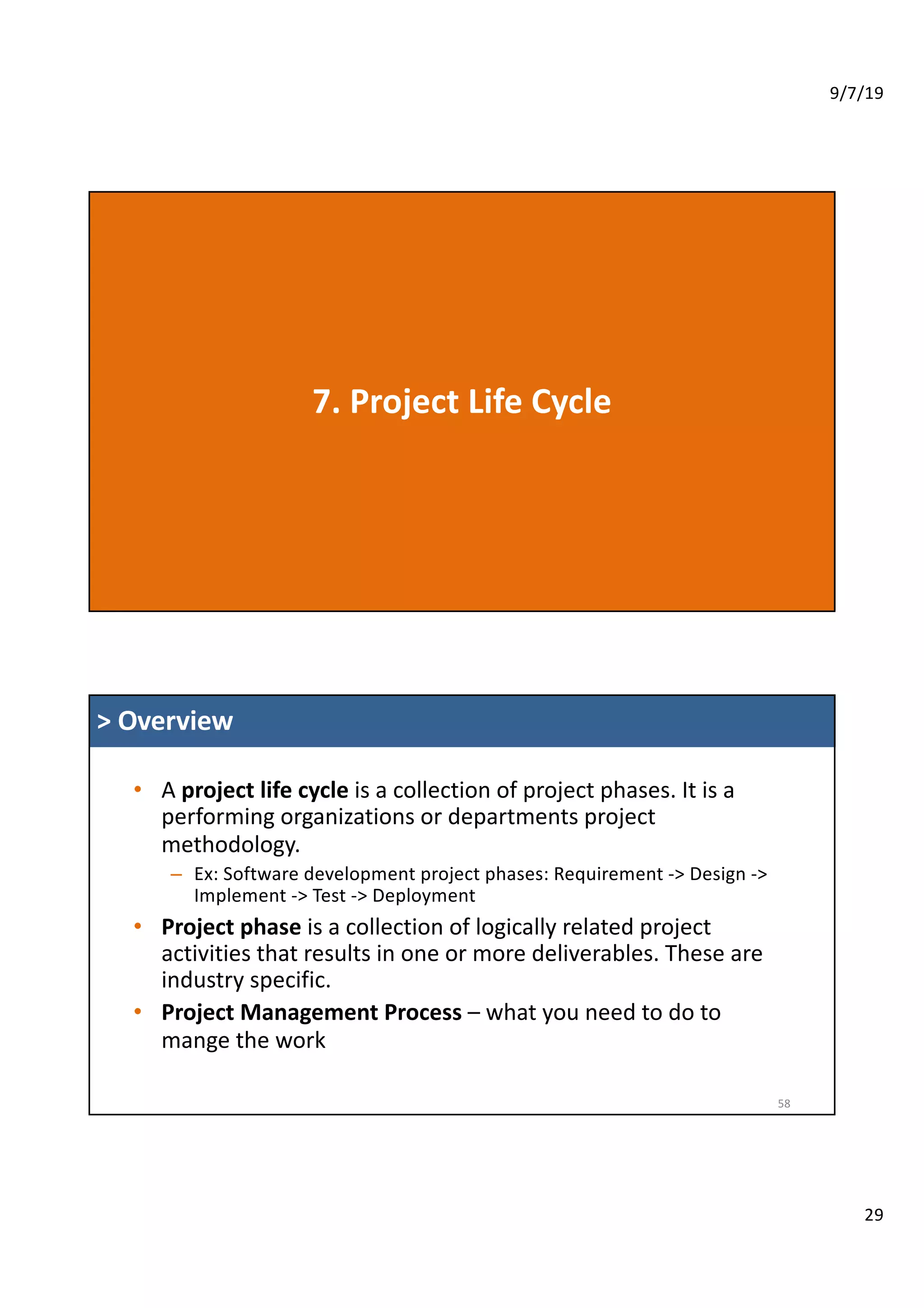 Pmi Pmp6 Lecture 02 Project Management Framework V1 0 Pdf Business Administration Business