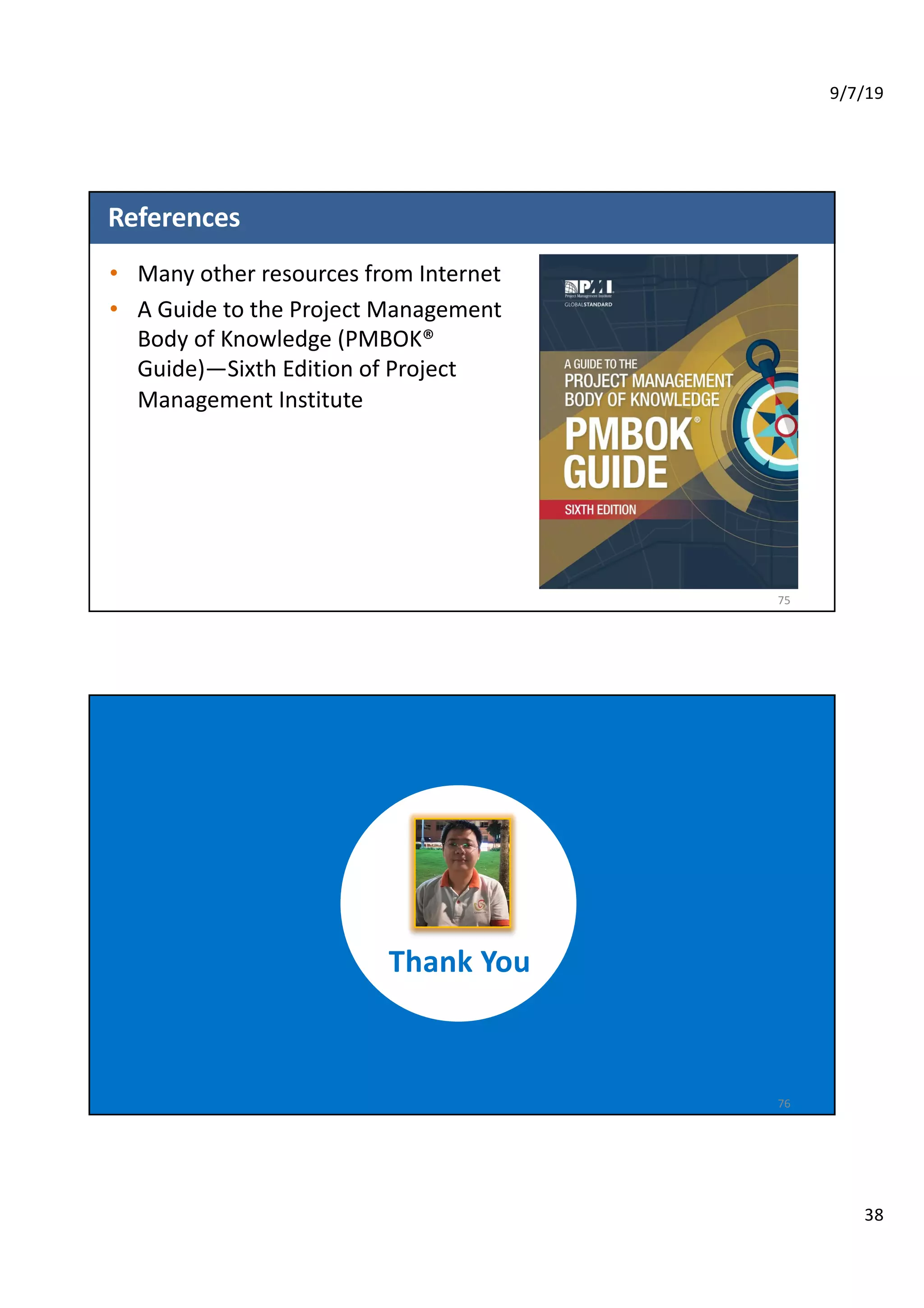 PMI-PMP6 Lecture 02: Project Management Framework_v1.0 | PDF