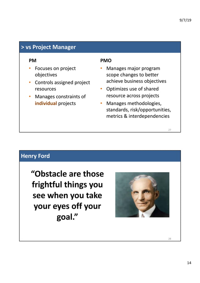 PMI-PMP6 Lecture 02: Project Management Framework_v1.0 | PDF | Business ...