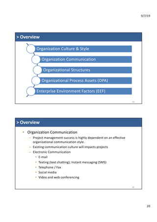 PMI-PMP6 Lecture 02: Project Management Framework_v1.0 | PDF