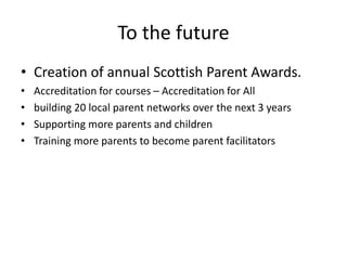 Parent Network Scotland | PPTX
