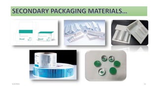 Pharmaceutical Packaging & Packaging Materials | PPTX | Pharmaceutical ...