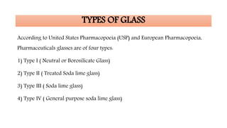Pharmaceutical Packaging Materials | PPTX