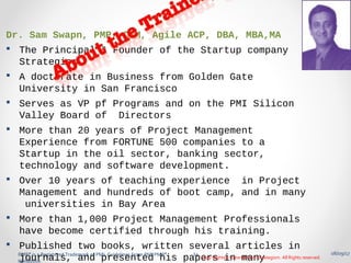 Pmp bootcamp structure2017 | PPT