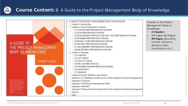 PMP Cert Training Course readymade PPT PowerPoint Slides | PDF