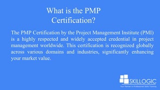 PMP Certification Training Course in Pune. | PPT