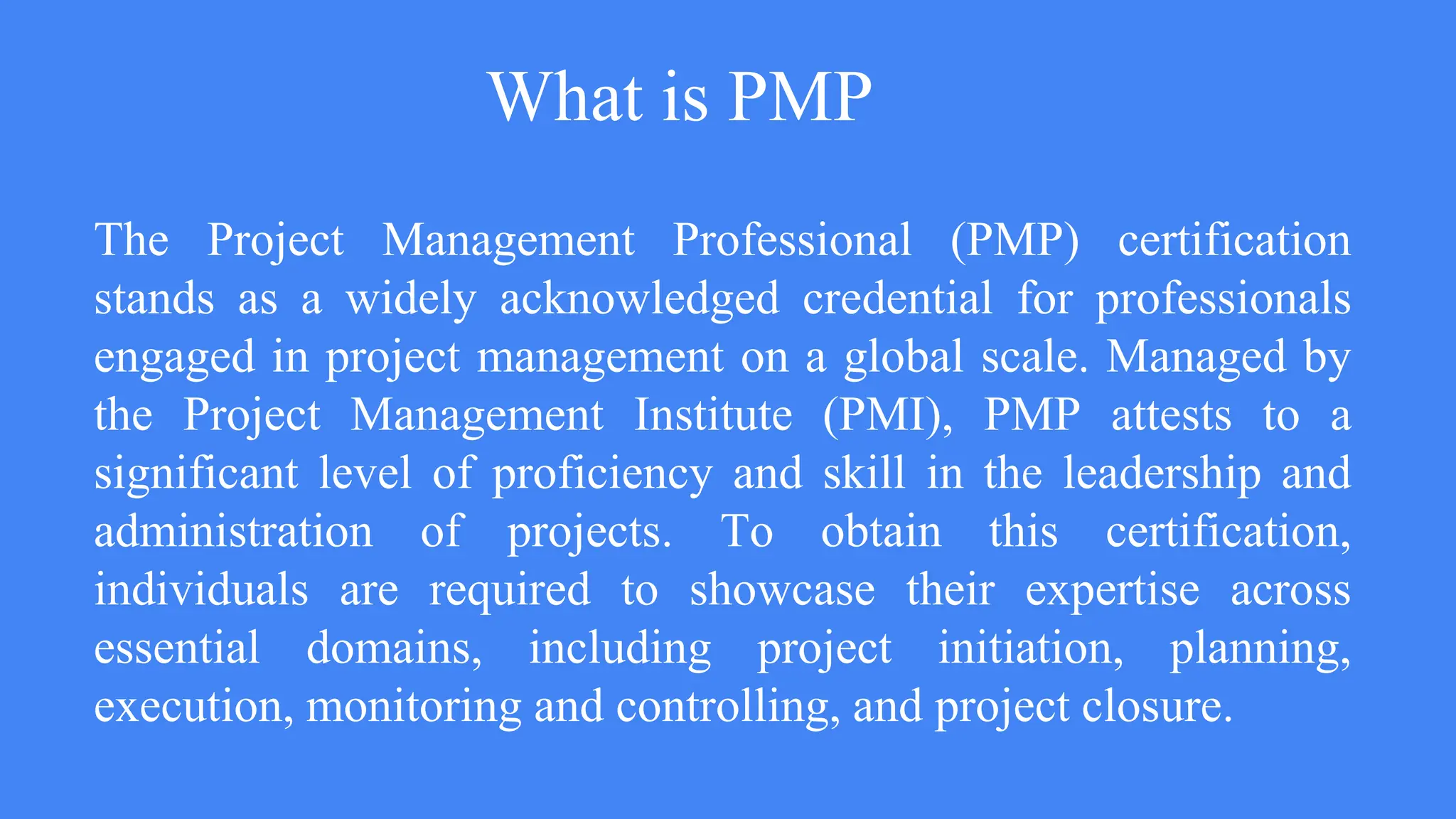 PMP Certification Training Courses Ahmedabad | PPT