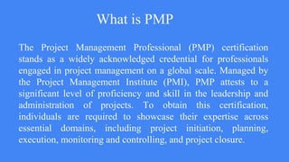 PMP Certification Training Courses Ahmedabad | PPT