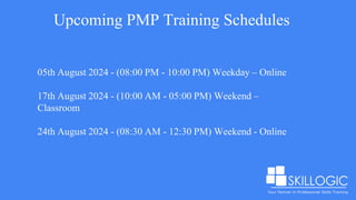 PMP Certification Training Course in Canada. | PPT