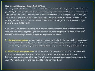 The Complete Guide to PMP 35 Contact Hours of Project Management ...